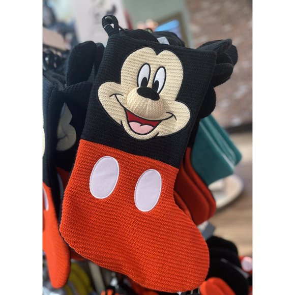 Disney | Holiday | Disney 220 Mickey Mouse Cozy Knitted Stocking 9 ...